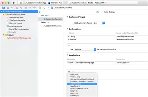 Ios Localization Tutorial Localization Is The Process Of Making By