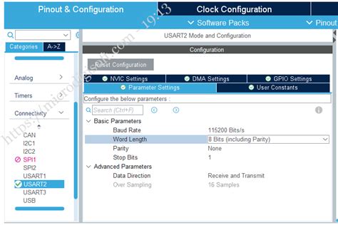 Uart And Usart Serial Communication With Stm32f103 Nucleo 64