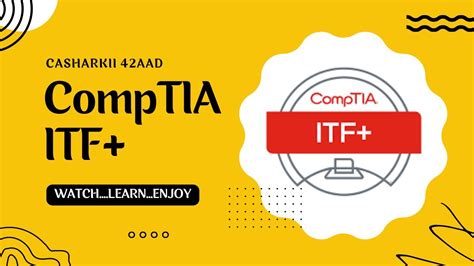 Casharkii 42aad Course Comptia Itf Afsomali Abdiaziz Youtube