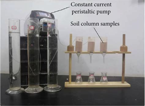 Indoor Simulation Of Column Leaching Download Scientific Diagram