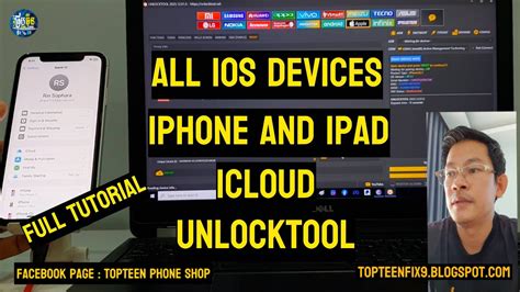 All Ios Devices Iphone And Ipad Icloud Unlocktool Full Tutorial Youtube