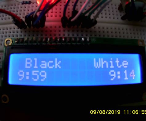 How To Make A Chess Clock With Arduino 3 Steps Instructables