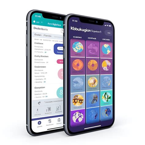 Premium Ai Image Mobile App Design Of Language Learning Vocabulary