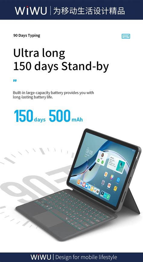 Wiwu Combo Touch Keyboard Case For Ipad Penguin Com Bd