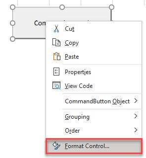 Excel Add VBA Button Automate Excel