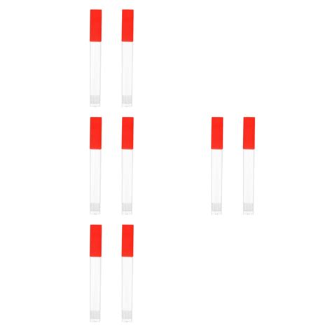 Worgeous 8 Pcs Plastic Thermometer Storage Box For Adults Thermometer Case Thermometer Holder