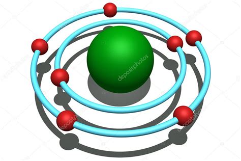 Nitrogen atom — Stock Photo © bobyramone #7428837