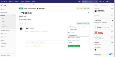 基于gitlab Issues为导向的分支管理 Csdn博客