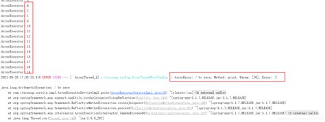 Springboot异步调用和异常捕获spring异步线程出错不打印 Csdn博客