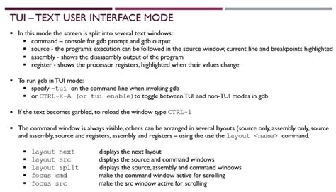 Santosh S Malagi On Linkedin Gdb Text User Interface Tui A Cool