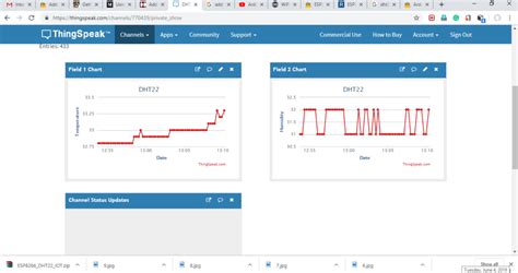 Temperature And Humidity Data Logging To Cloud With Esp8266 Wifi
