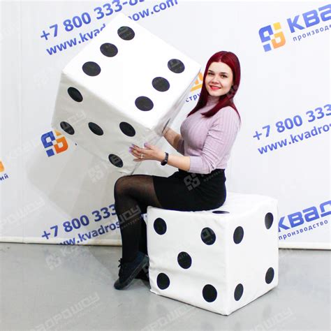 Мягкий куб игральные кости