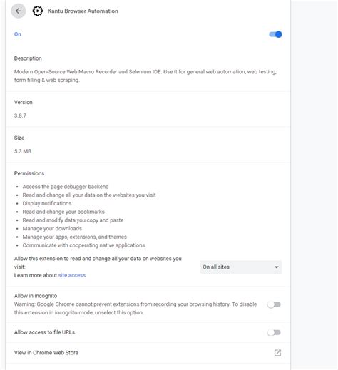 My Kantu Icon Just Disaappear And No Booked Marked Scripts No Longer Work Uivision Ai And Ocr