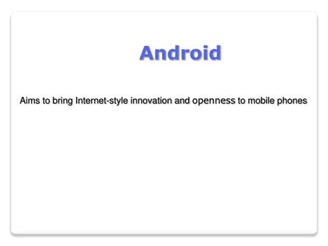 PPT Android PowerPoint Presentation Free Download ID 136902