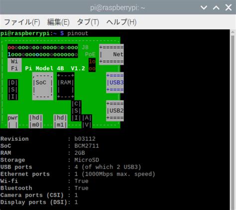 最速ラズベリーパイRaspberry PiでGPIOピンの配置を簡単に確認する方法ターミナル使用 sozorablog
