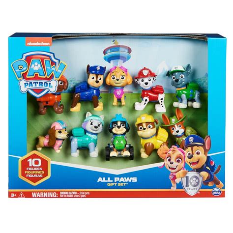 Paw Patrol All Paws 10 Figure T Set