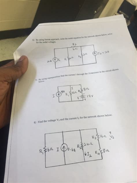 Solved By Using Format Approach Write The Nodal Equation