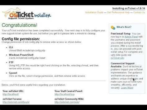 Easy Install Guide For OsTicket On Windows Using XAMPP YouTube