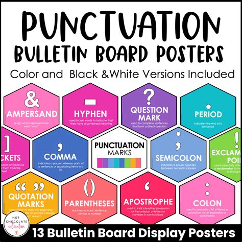 Printable Punctuation Poster