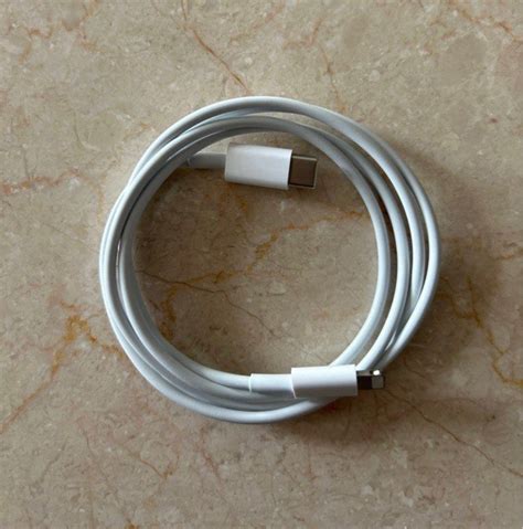 Apple Authentic C Type Lightning Cable Mobile Phones Gadgets Mobile Gadget Accessories