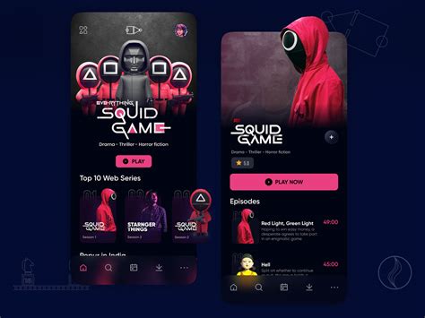 Squid Game App Design On Behance