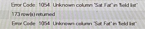 Beginner Stuck With Column Names Rsql
