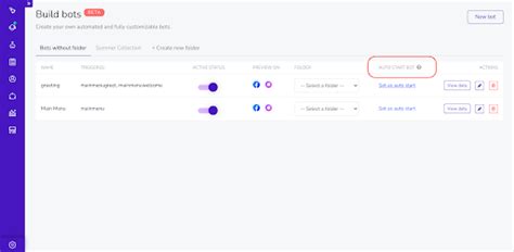Bot Builder How To Set A Bot On Autostart Vonage Api Support