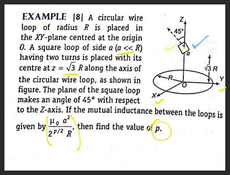 A Circular Wire Loop Of Radius R Is Placed In The X Y Plane Centered At