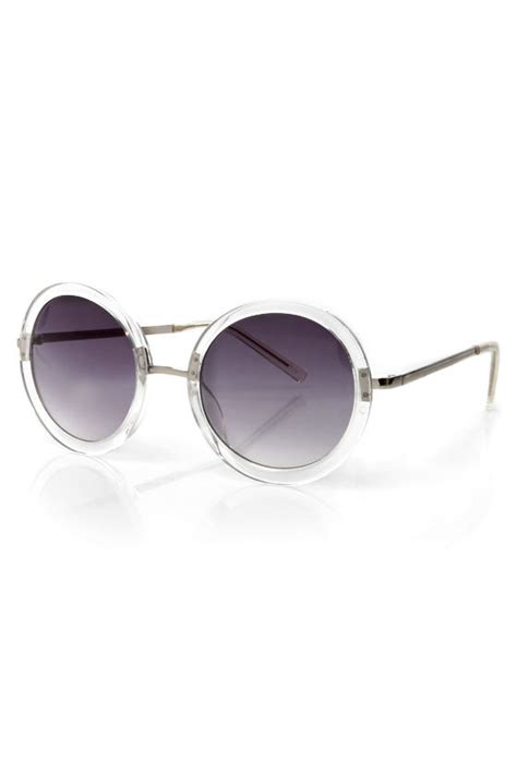 Trendy Clear Sunglasses Circular Sunglasses Round Sunglasses 9