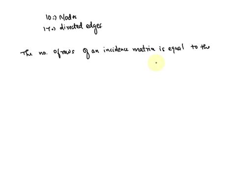 solved suppose a directed graph has 10 nodes and 17 directed edges