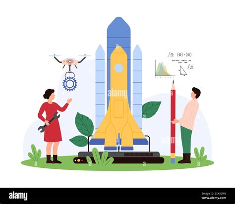 Rocket Launch Futuristic Aerospace Mission Astronomy And Space