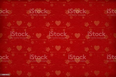 어두운 빨간색 그런 지의 수평 벡터 일러스트 레이 션 마음 선물 및 별 오래 된 배경과 워터 마크 크리스마스에 대한 스톡 벡터 아트 및 기타 이미지 Istock