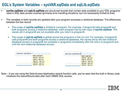 PPT EGL SQL Advanced Development And Coding Concepts PowerPoint Presentation ID 3284873