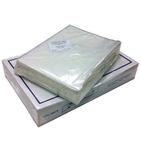 Clear Plastic Polythene Bags Heavy Duty 500 Gauge Ebay Uk