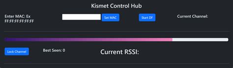github grokkedbandwidth kismet web rssi bar web based version of the kismet rssi bar