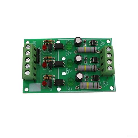1 3 8 Bit Ac220v Optocoupler Isolation Module Voltage Detect Board Adaptive 3 5v
