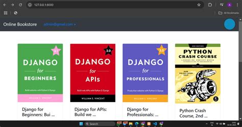Online Book Store Project In Python Build Your Own Online Bookshop With Django