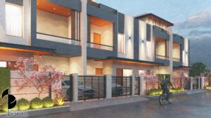 Row Housing That Stand Out With Its Contemporary Architectural Style OpenHouseDesigns