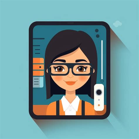 Premium Photo Introducing Smartassist The Sleek Flat Mobile App Icon