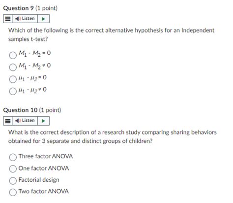 Solved Question Point Which Of The Following Is The Chegg Com