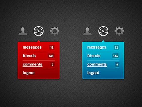 Free Drop Down List And Combo Box Designs In PSD The Design Inspiration Web Design Tools