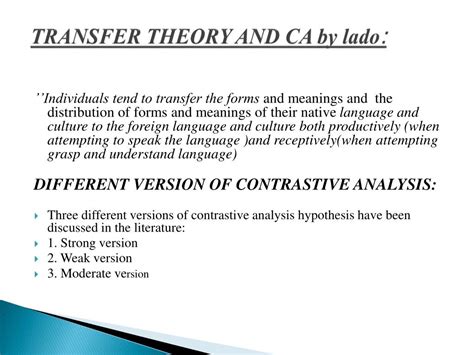 Ppt Contrastive Analysis Powerpoint Presentation Free Download Id 1450038