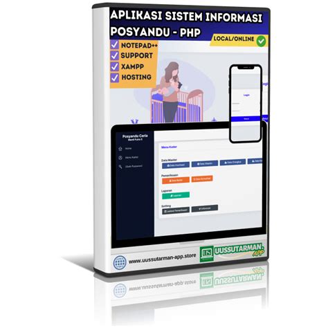 jual source code sistem informasi posyandu kolaborasi ci3 dan boostrap