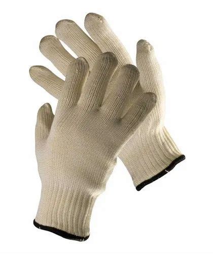 Full Finger Unisex Cotton Knitted Hand Gloves Size Large Model Name