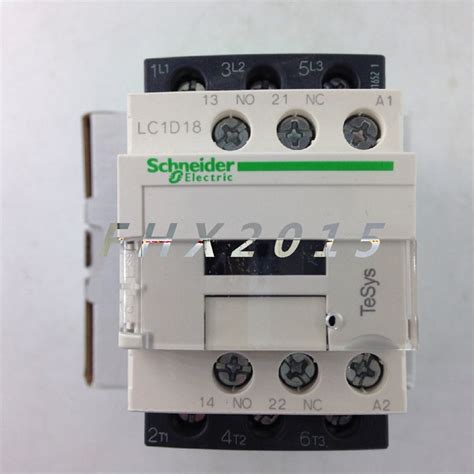 Schneider Lc1d18 Ac Contactor 24v Dc 32a Amp 15hp For Sale Online Ebay