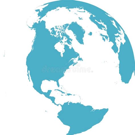 world map with outline in the world from space coordinate system stock