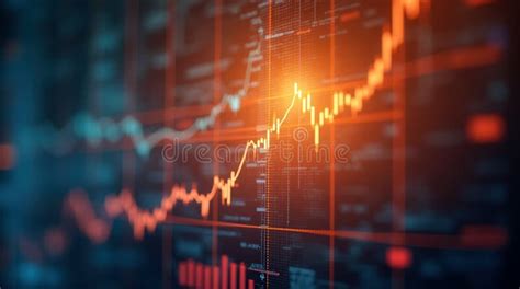 Screen Displaying Stock Market And Economic Indices Featuring