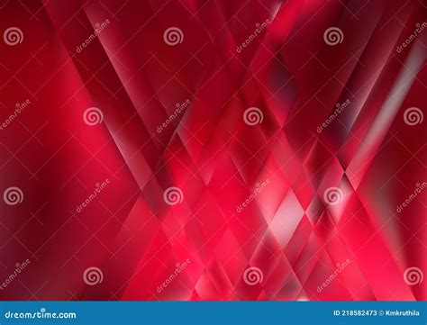 Geometric Abstract Red Background Vector Art Stock Vector Illustration Of Dynamic Abstract