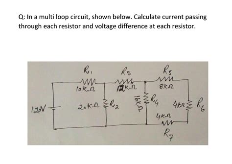 Answered Q In A Multi Loop Circuit Shown Bartleby