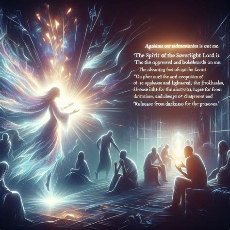 What Does Isaiah 611 Mean Bible Art